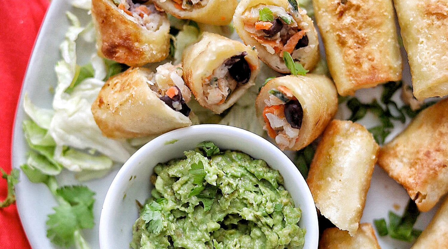 Black Bean Spring Rolls – A Dozen Cousins