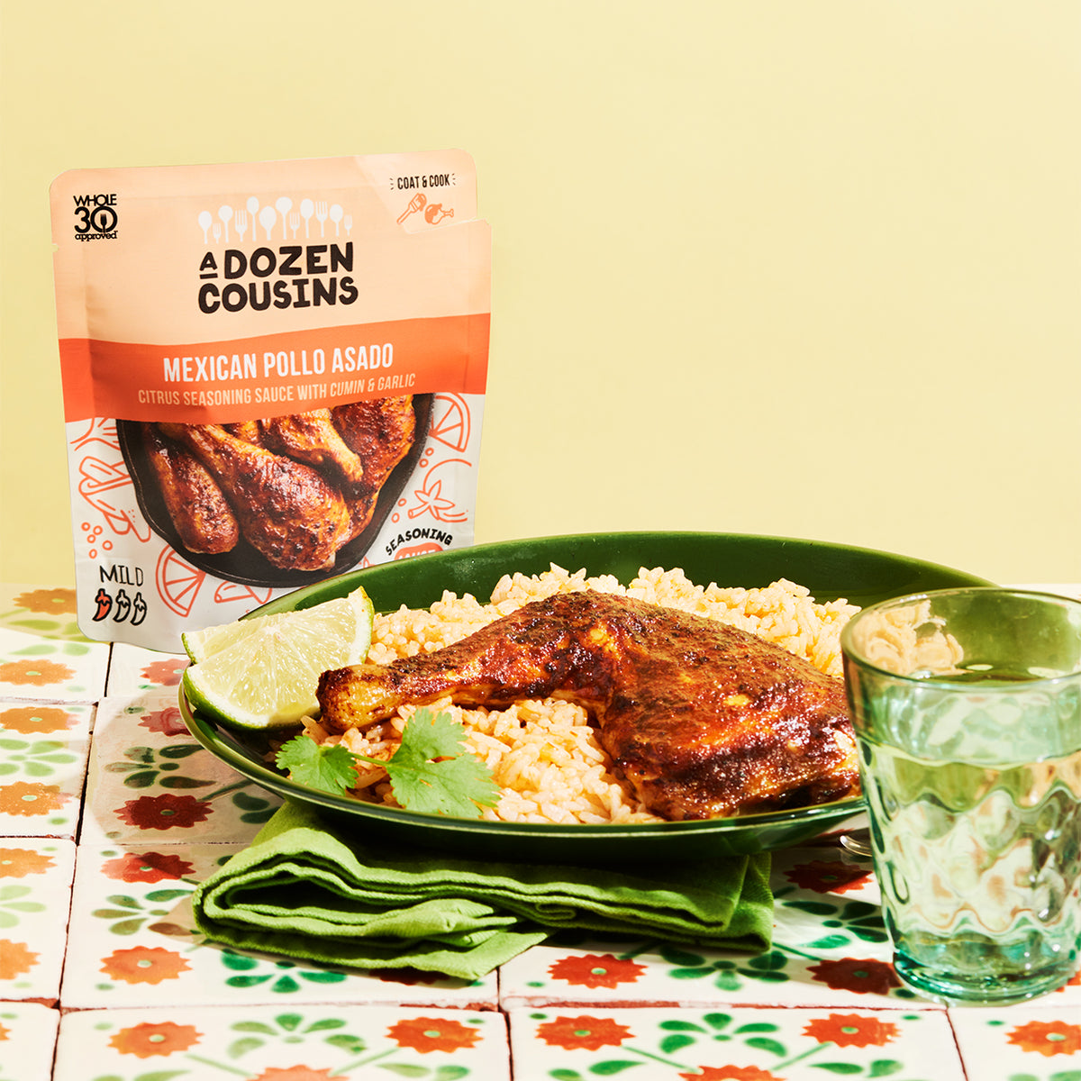 Mexican Pollo Asado Seasoning Sauce (10 Pack) – A Dozen Cousins