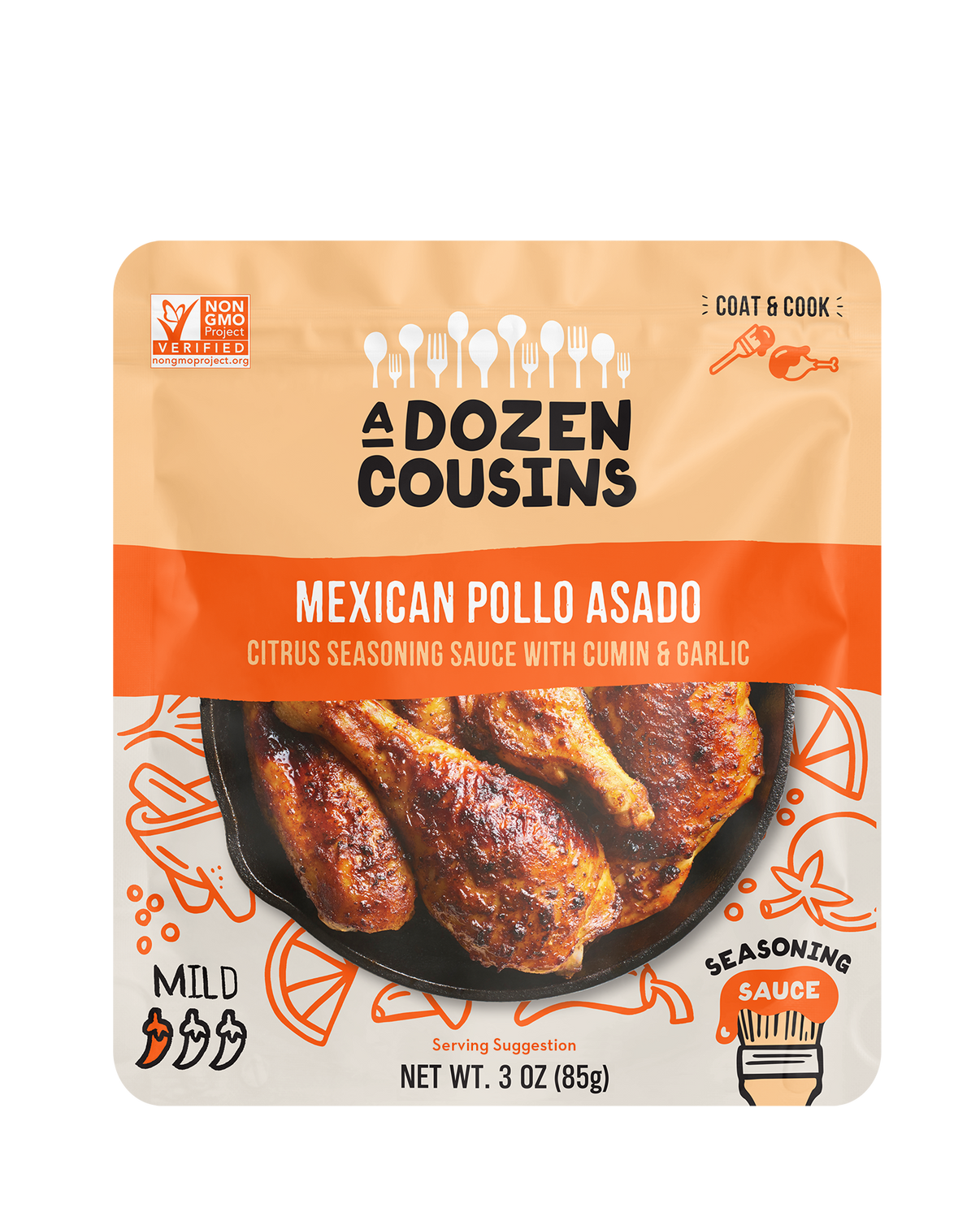 Mexican Pollo Asado Seasoning Sauce – A Dozen Cousins